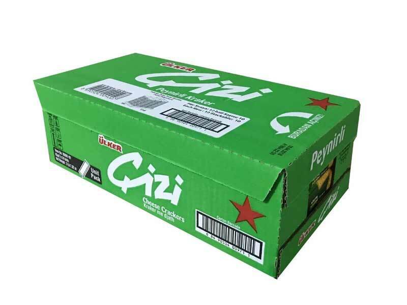 Ulker Cizi Cheese Crackers 70g - 24pack | Marasi