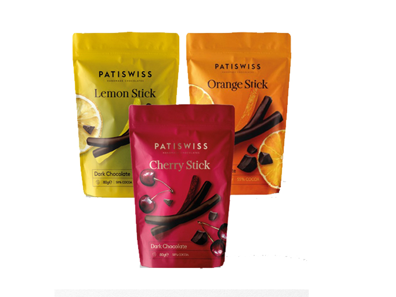 Patiswiss Dark Chocolate Orange, Lemon and Cherry Sticks Set | Marasi