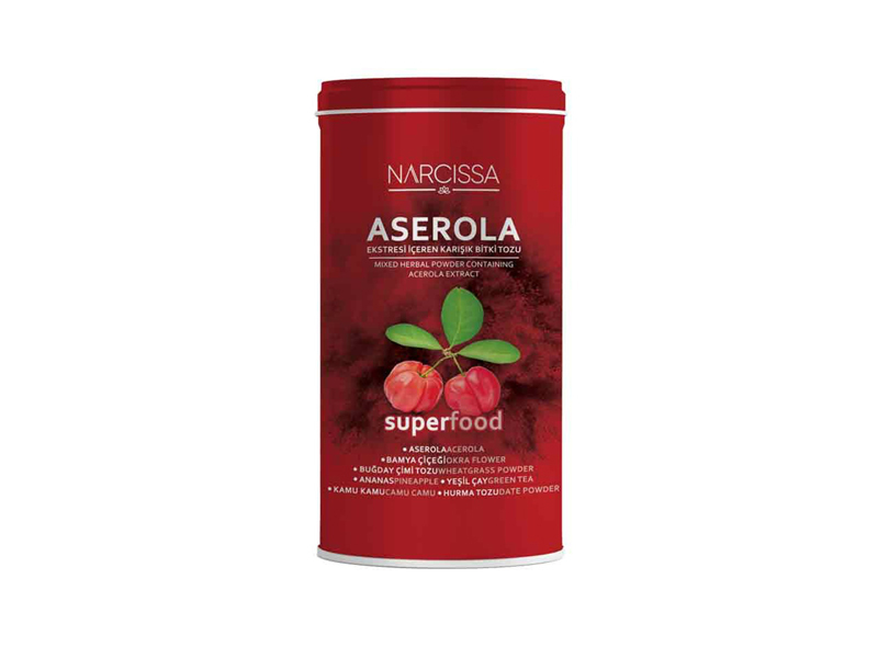 Narcissa Aserola (superfood) Mixed Herbal Tea 200 gm | Marasi